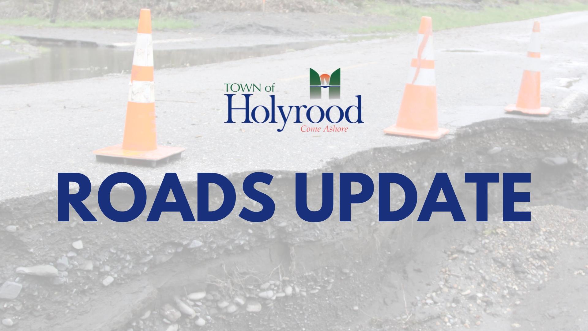 Roads Update - Washouts, Debris & Flooding - Town of Holyrood