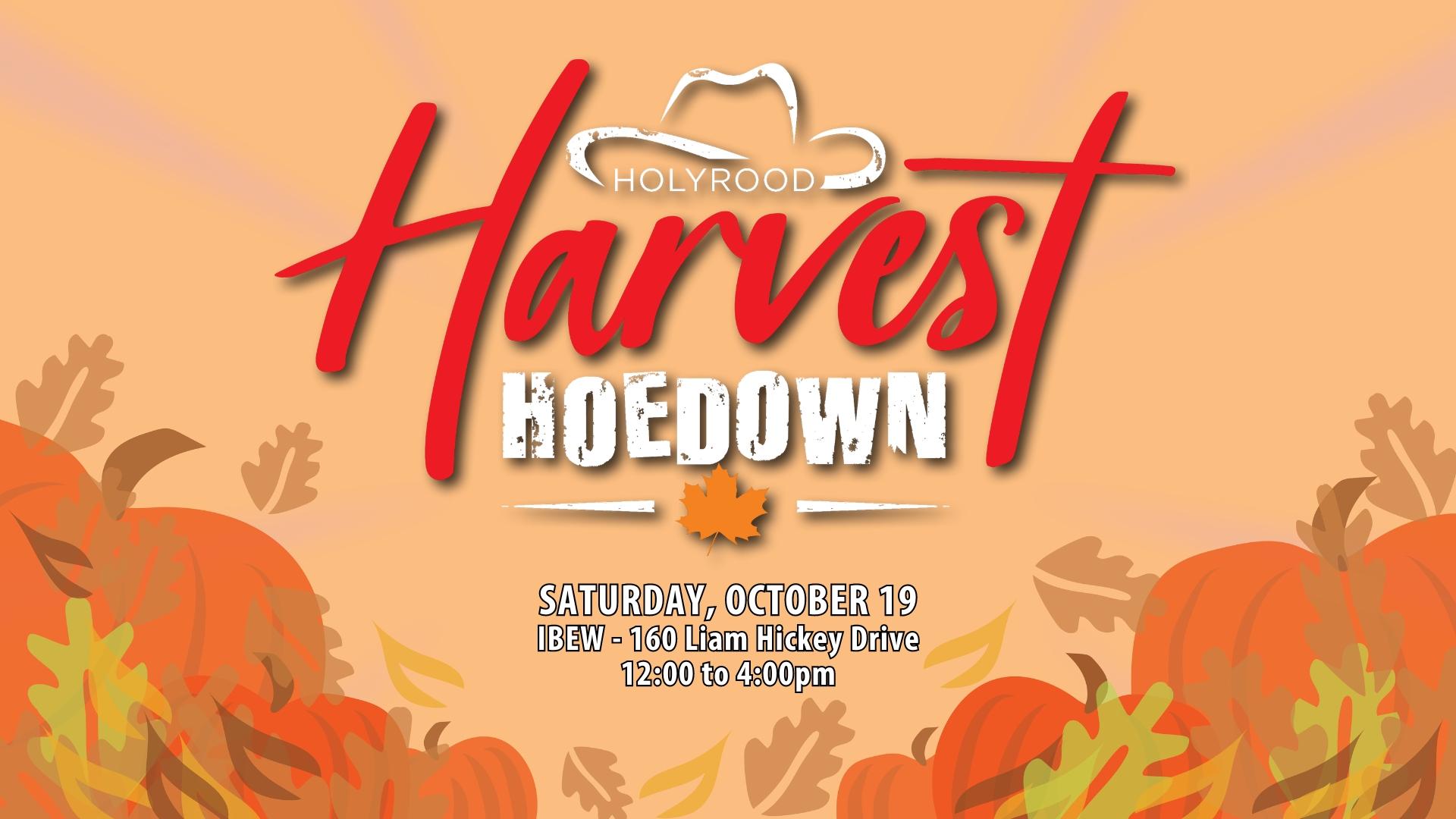 Holyrood Harvest Hoedown - October 19 - Town of Holyrood
